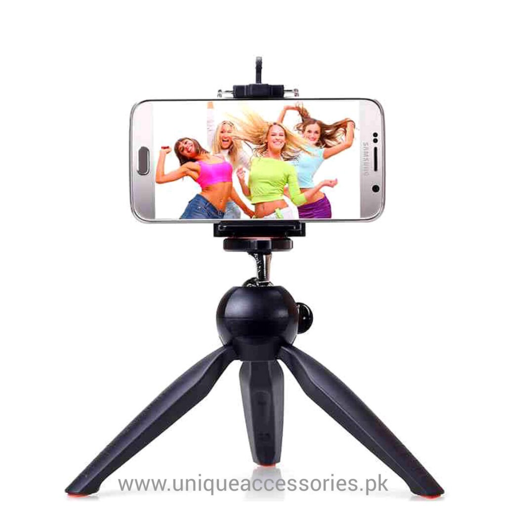 Mini Tripod Stand with Mobile Holder - Unique Accessories