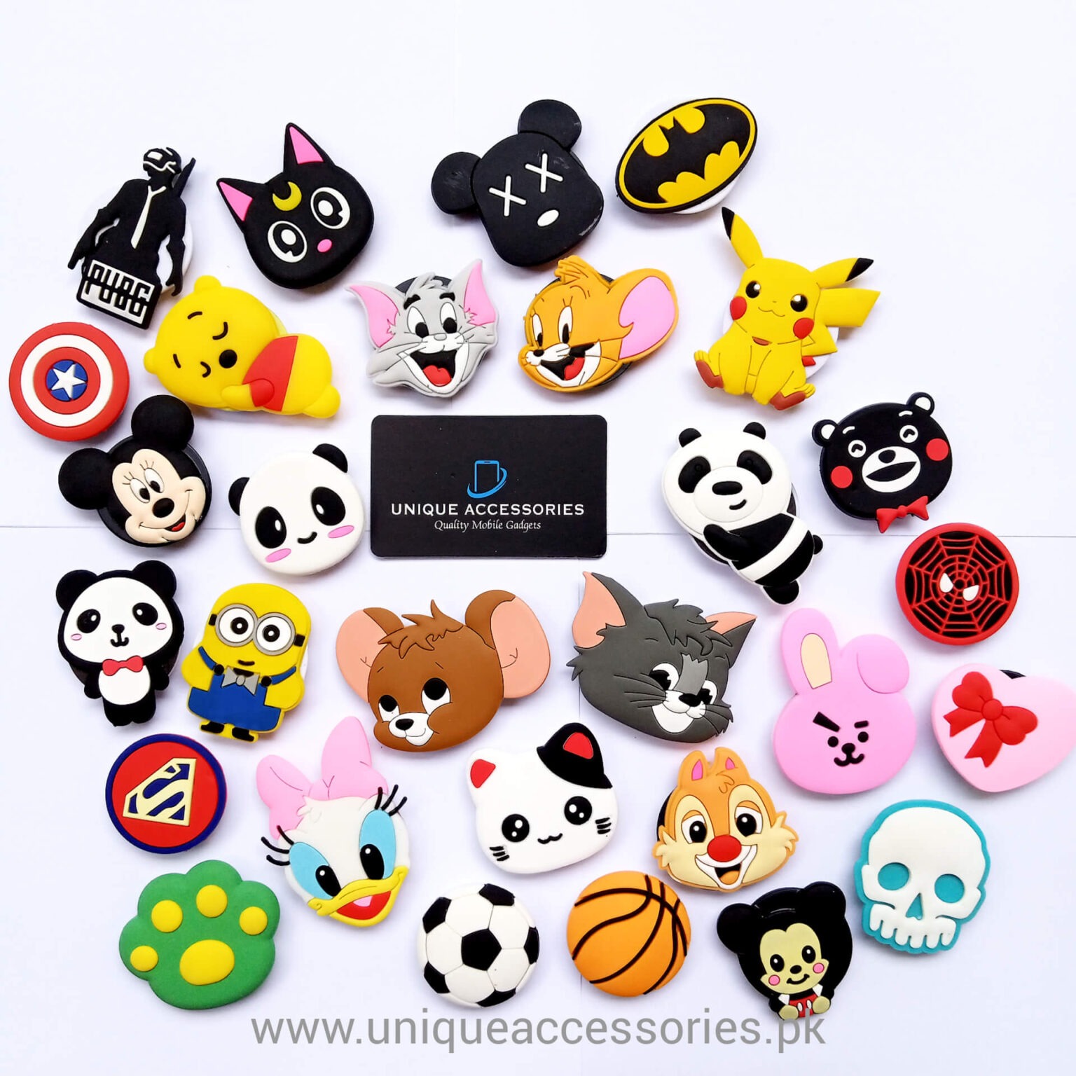 3D Cartoon Pop Socket for Mobile Phones - Unique Accessories