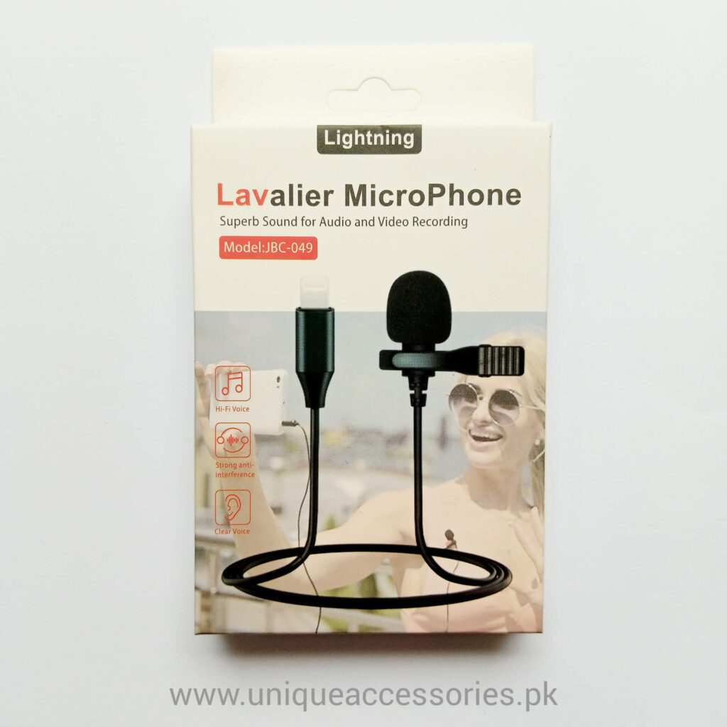 Lavalier Collar Mic for iPhone - Unique Accessories