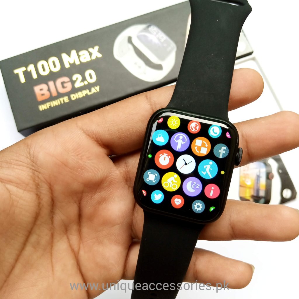T100 Max Smart Watch Series 7 - Unique Accessories