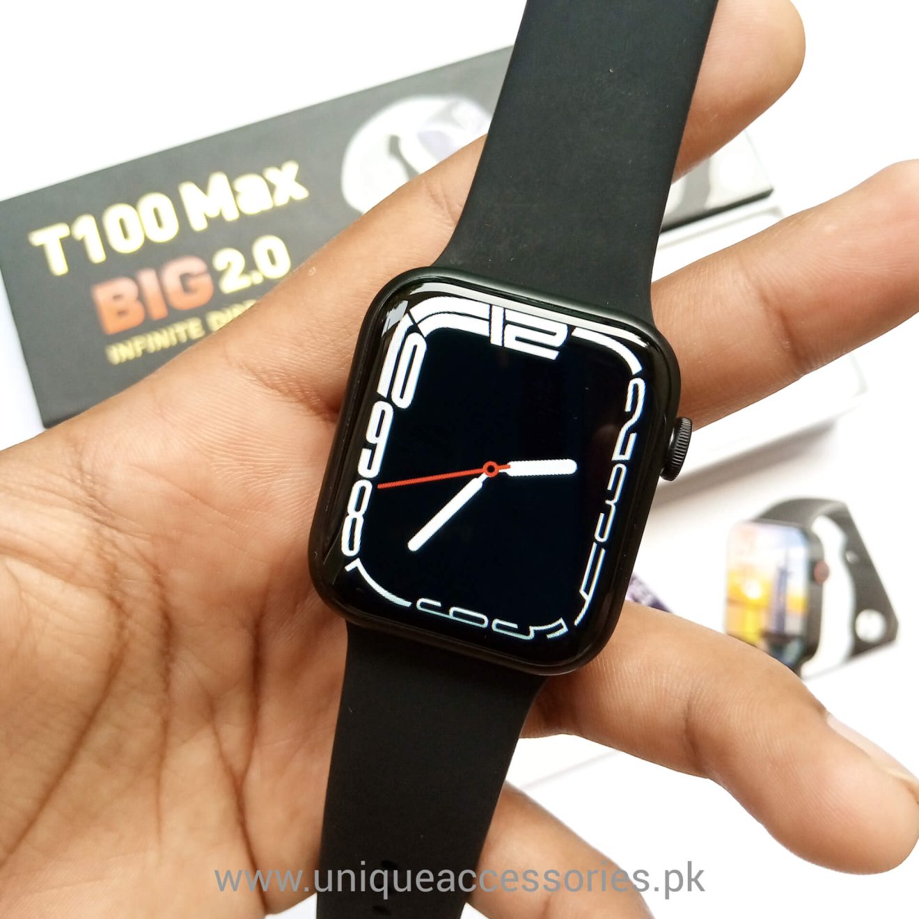 T100 Max Smart Watch Series 7 - Unique Accessories